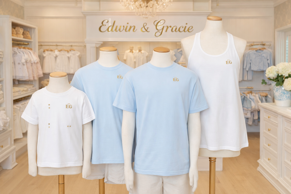 Basic Tees & Everyday Essentials for Families - edwin&gracie